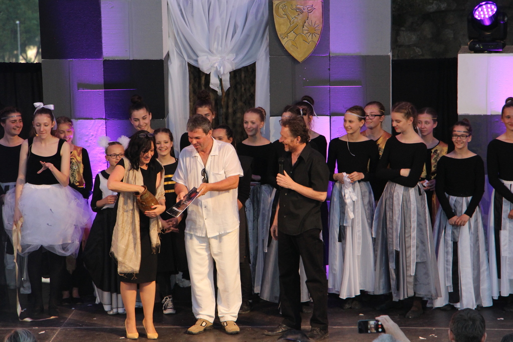 Trenčiansky hrad hostil premiéru muzikálu Studňa lásky, 2017, Tlačové ...